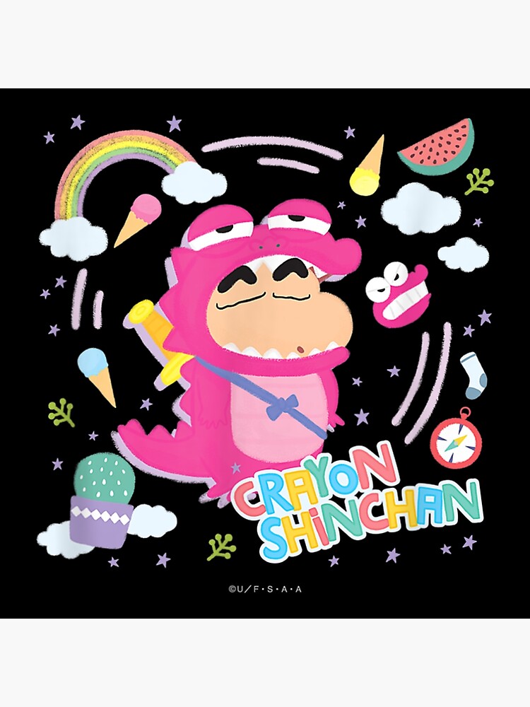 "Cr4y0n.Shin-ch4n Waniyama Shin-chan Crayon touch" Poster for Sale by ...
