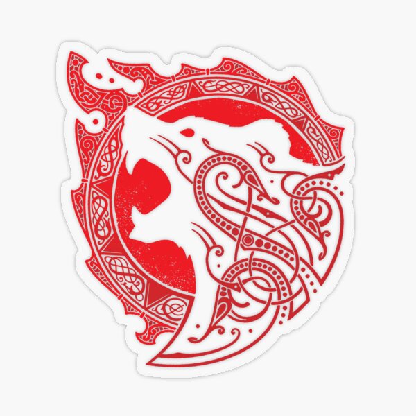 "BERSERKER.RAGE." Sticker for Sale by RAIDHO | Redbubble