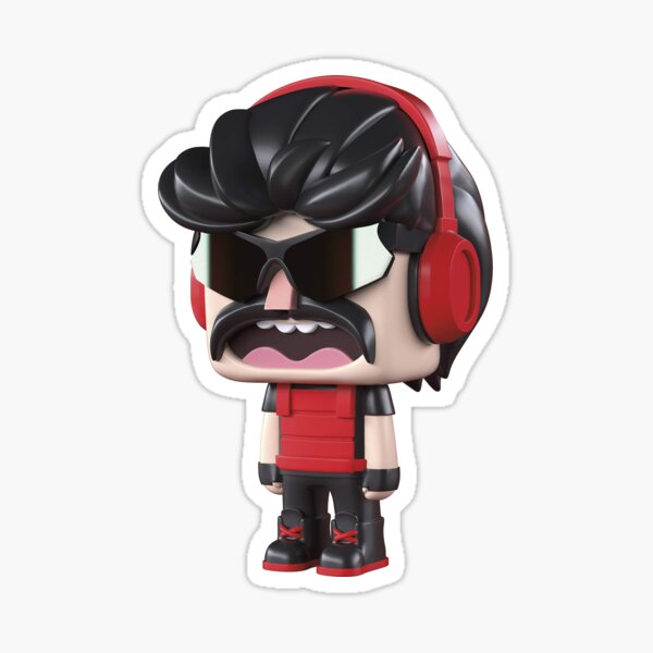 "Dr Disrespect funny face" Sticker for Sale by NiceDesigning | Redbubble