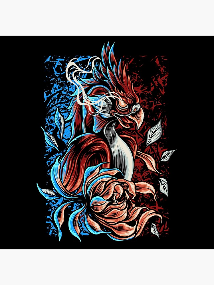 "The Fire Bird" Poster by sabdatinta | Redbubble