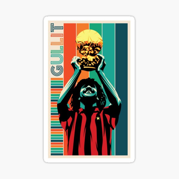 "Ruud Gullit" Sticker for Sale by Dmx999 | Redbubble