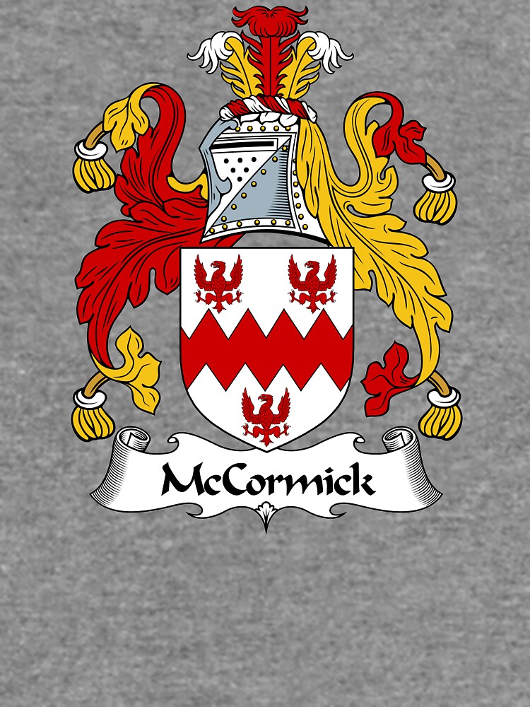 "McCormick Coat of Arms / McCormick Family Crest" Lightweight ...
