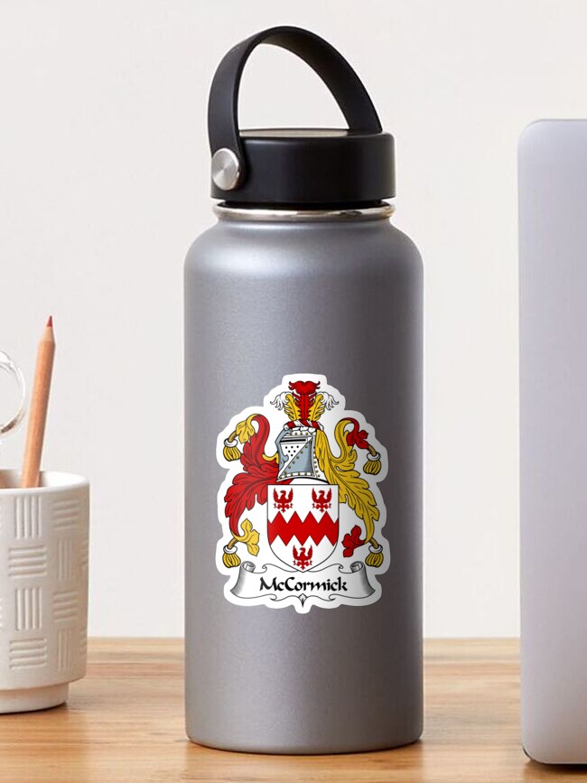 "McCormick Coat of Arms / McCormick Family Crest" Sticker for Sale by ...