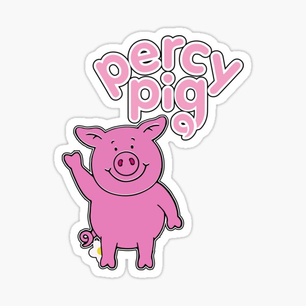 Percy Pig Stickers | Redbubble