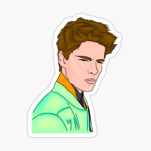 "Corey Fogelmanis | Farkle Minkus" Sticker for Sale by girlmeetsmaggie ...