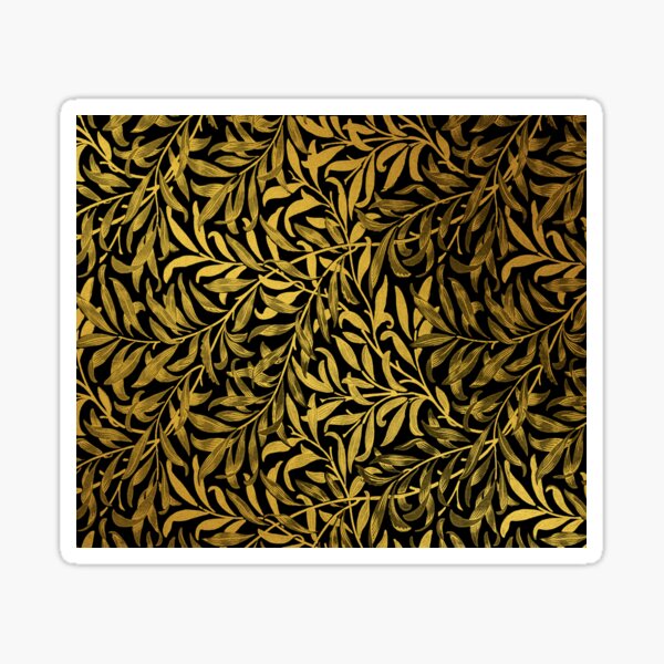 "Black gold" Sticker for Sale by BaliArt | Redbubble