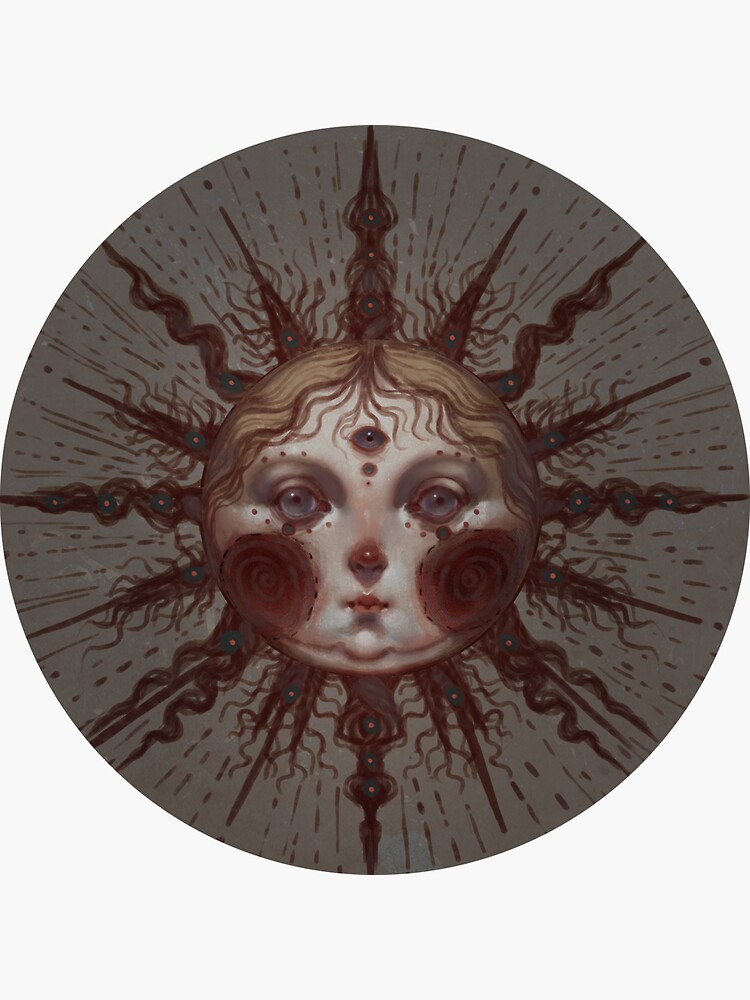 "Celestial Peculiar (star)" Sticker for Sale by woodenpencilbox | Redbubble