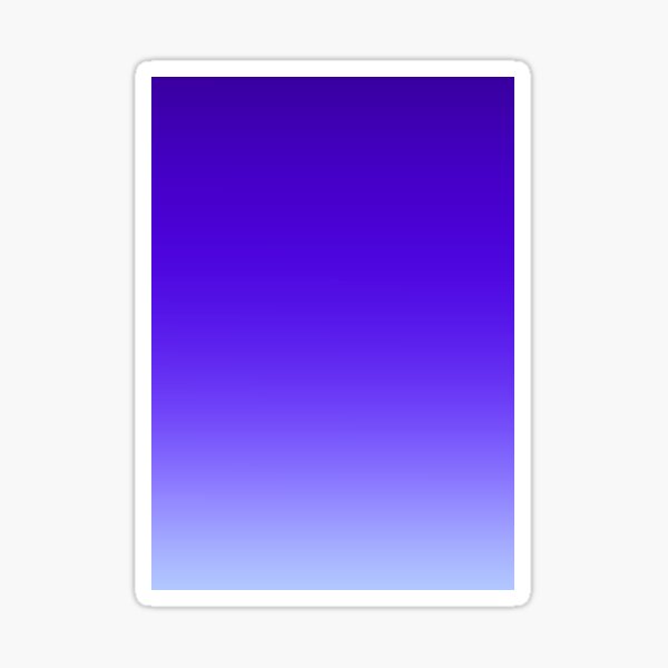 "Blue gradient" Sticker for Sale by HxppyHipxie | Redbubble