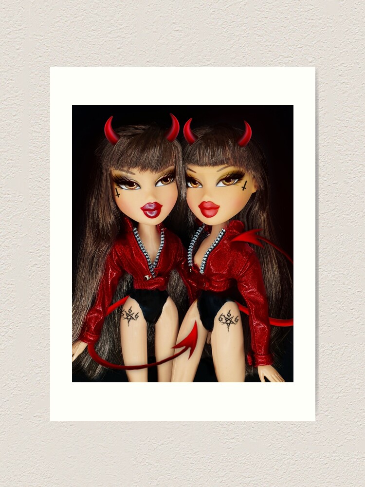 "Bratz Devil Twins (@bratz.blush)" Art Print by bratzblush | Redbubble