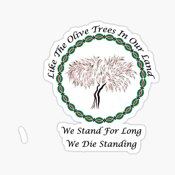 "Like An Olive Tree" Sticker by DigitalHeadache | Redbubble