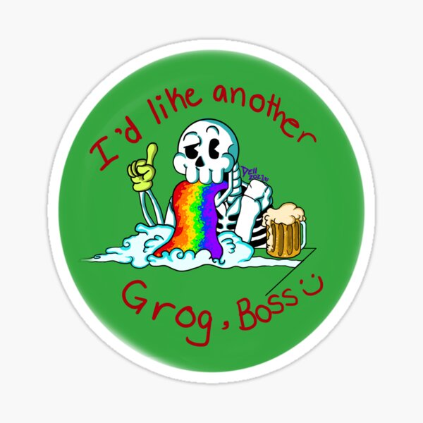 "Cold Ones inspired skeleton concept :)" Sticker for Sale by ...