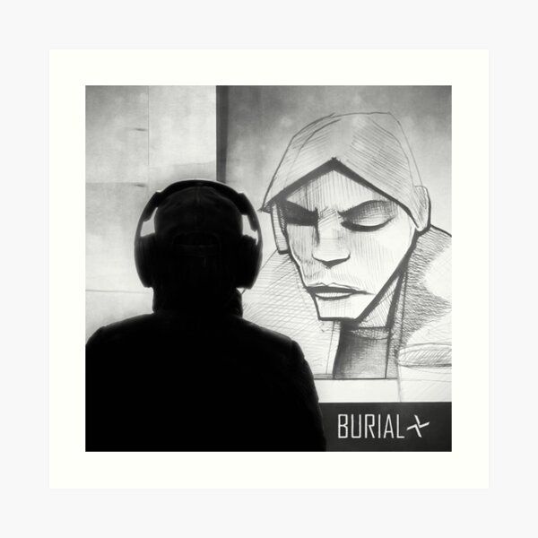 "Burial - Untrue - Redesigned Album Art" Art Print for Sale by ...