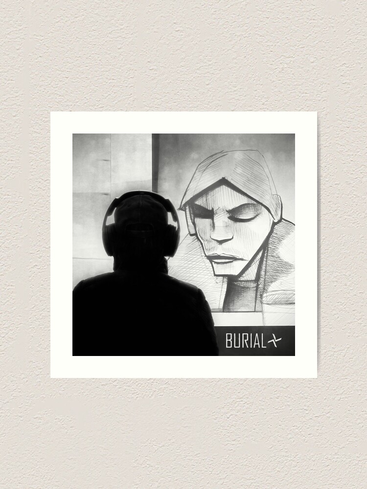 "Burial - Untrue - Redesigned Album Art" Art Print for Sale by ...