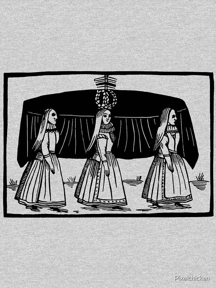 "Renaissance Funeral Broadside Ballad" T-shirt by Pixelchicken ...