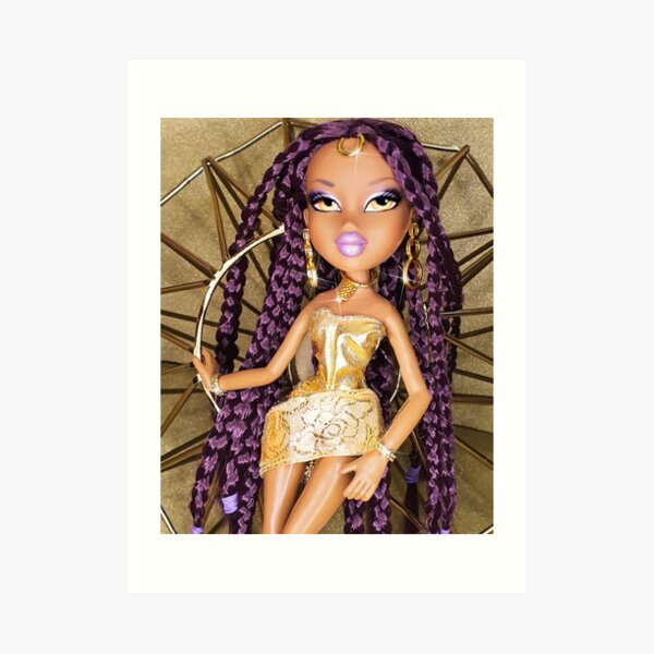 "Gold Bratz (@bratz.blush)" Art Print by bratzblush | Redbubble