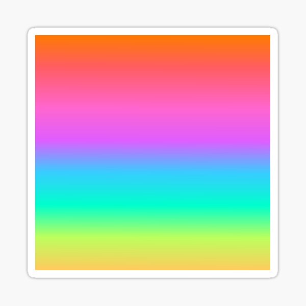 "Pastel Rainbow Gradient" Sticker for Sale by julieerindesign | Redbubble