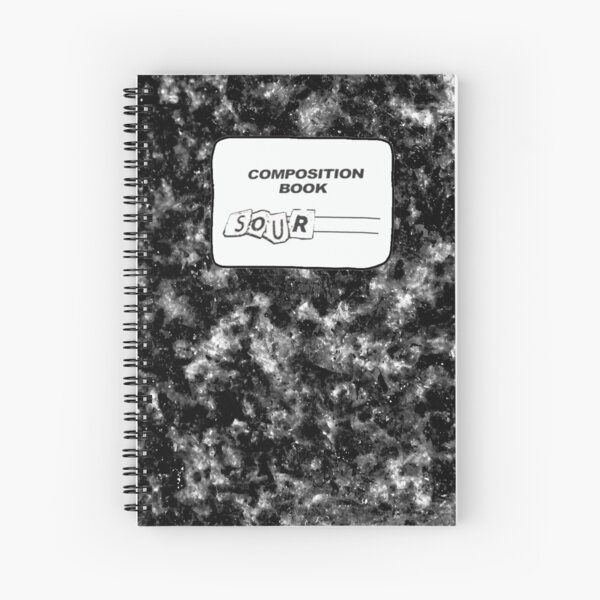 "Olivia Rodrigo Sour Album " Spiral Notebook by prettyfemme | Redbubble