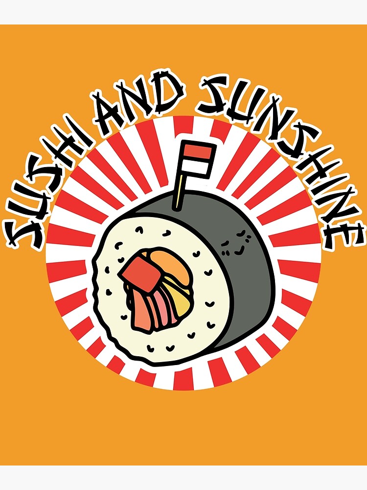 "Sushi and Sunshine Japanese Aesthetic " Photographic Print by LeGND ...