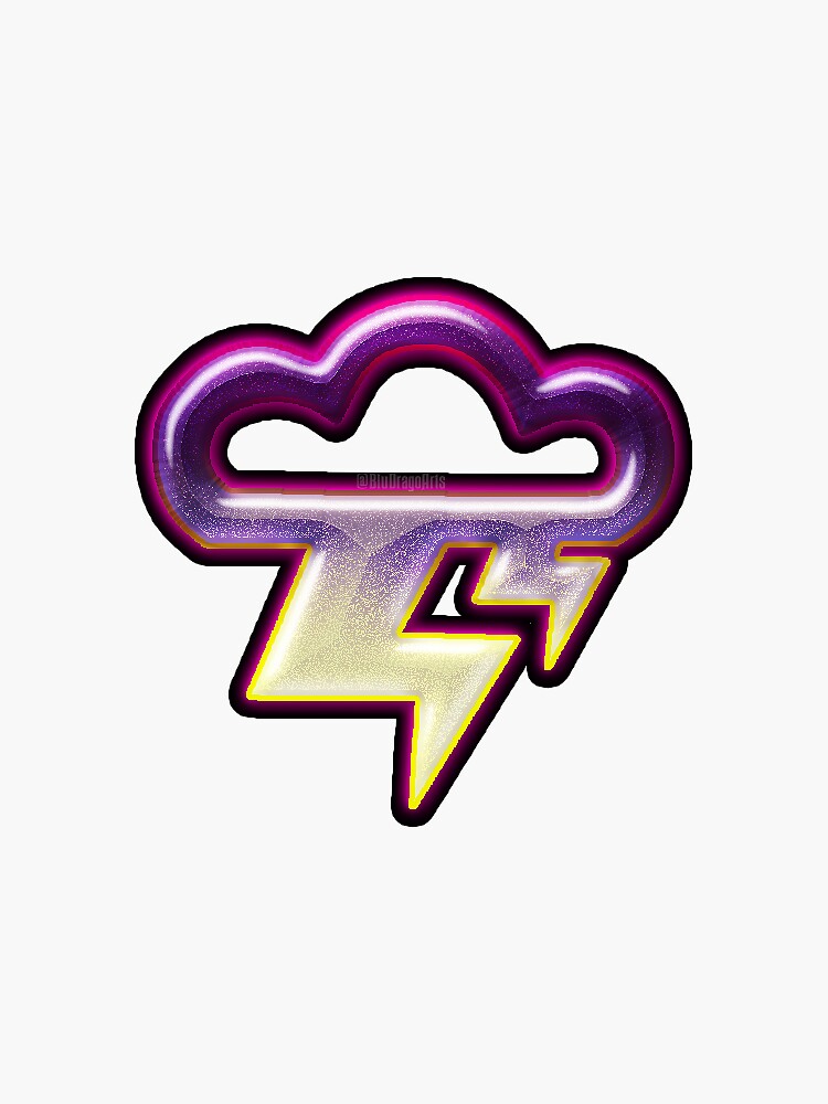 Pegatina «Wizard101 - Símbolo de la escuela Storm» de BluDragoArts ...