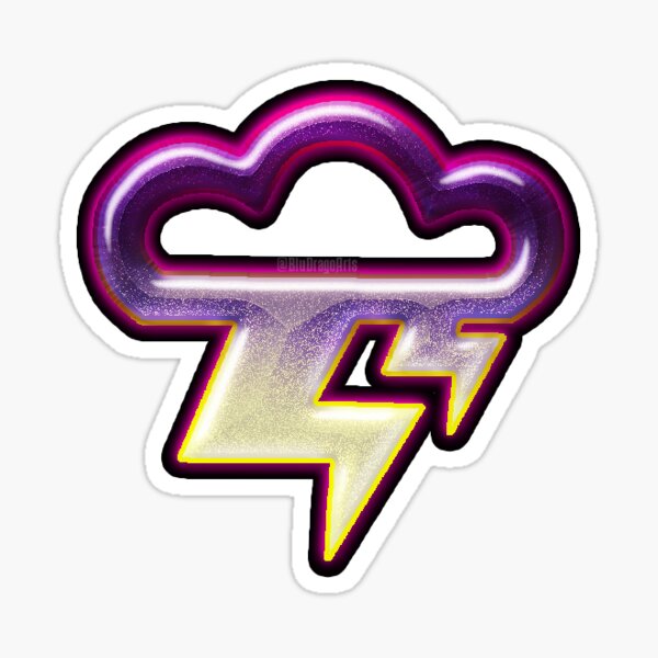 Pegatina «Wizard101 - Símbolo de la escuela Storm» de BluDragoArts ...