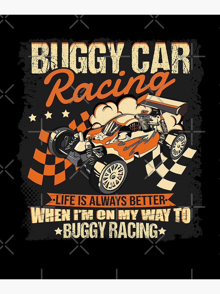 "RC Racing Car Model Car Racing Remote Control Saying Design" Poster by ...