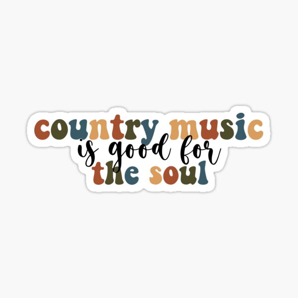 "country music" Sticker by alexiscall | Redbubble
