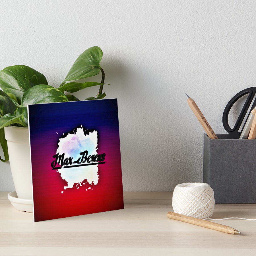 "شعار الموضة (ماكس بيرينس)" Galeriedruck von Max-Berens | Redbubble