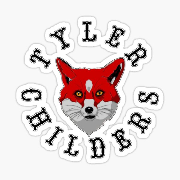 "Tyler Childers Fox Logo" Sticker by Payuan | Redbubble