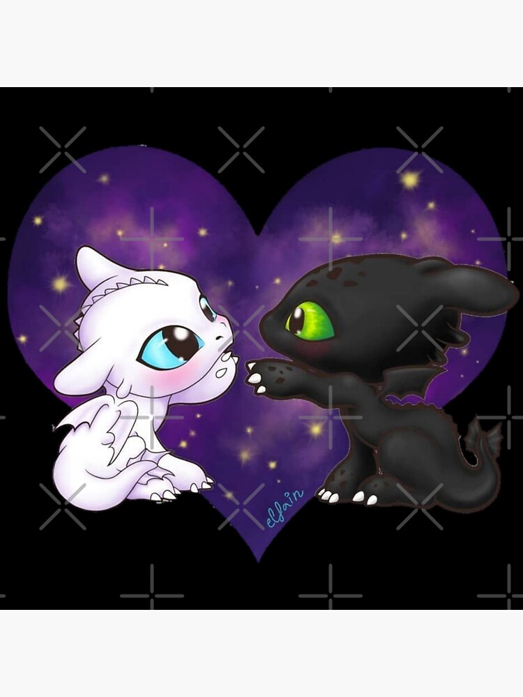 "Toothless Night Light Fury" Poster for Sale by artask | Redbubble
