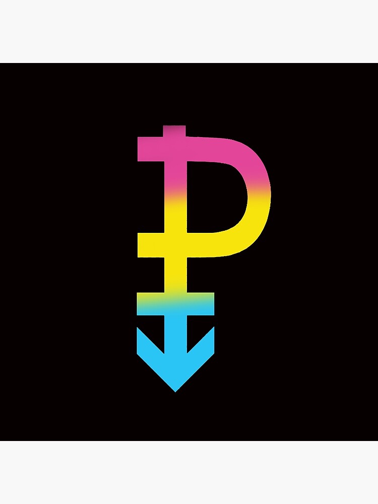 "Pansexual Identity Symbol and Colours Identifying with He/She/It ...