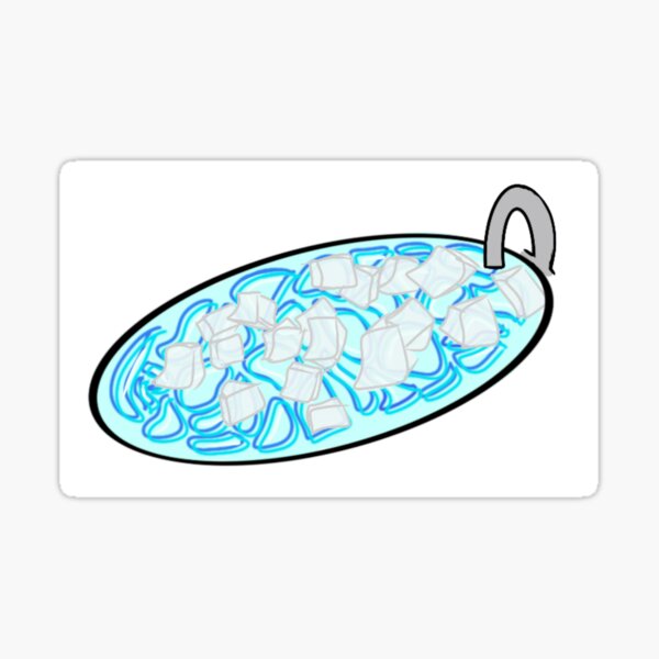 "ice bath" Sticker for Sale by violetkennedy | Redbubble