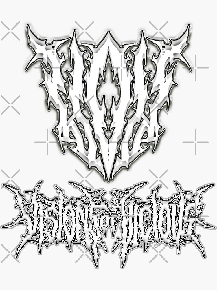 "Visions of Vicious Logo" Sticker by VisionOfVicious | Redbubble