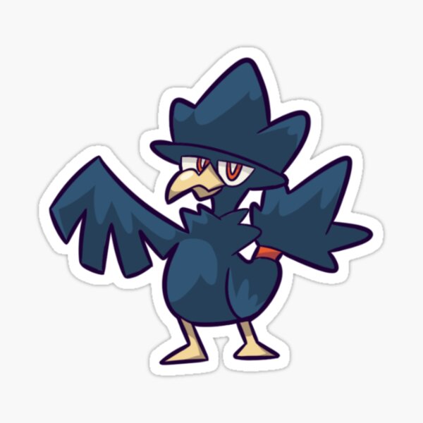 Stickers Murkrow Sticker Pokemon Sticker Waterproof Vinyl Sticker ...