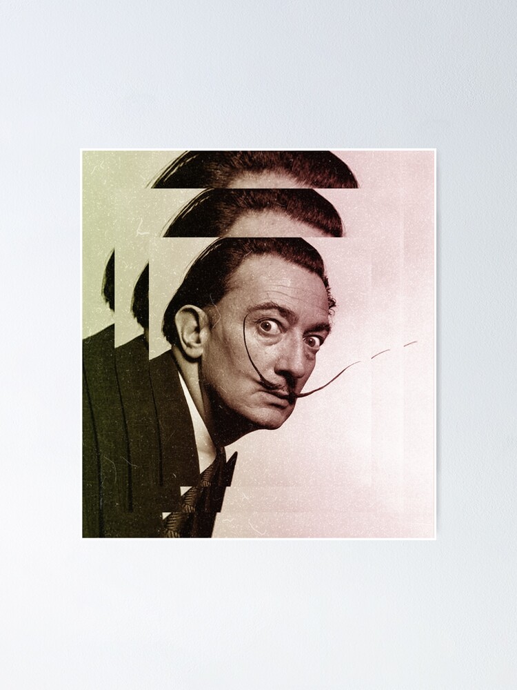 "Salvador dali collage" Poster for Sale by Domi-llustra | Redbubble