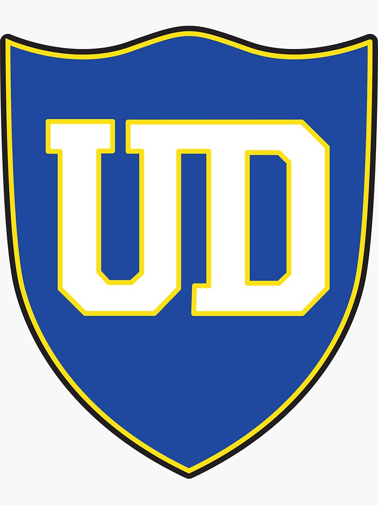 "University of Delaware Crest Sticker" Sticker for Sale by field3 ...