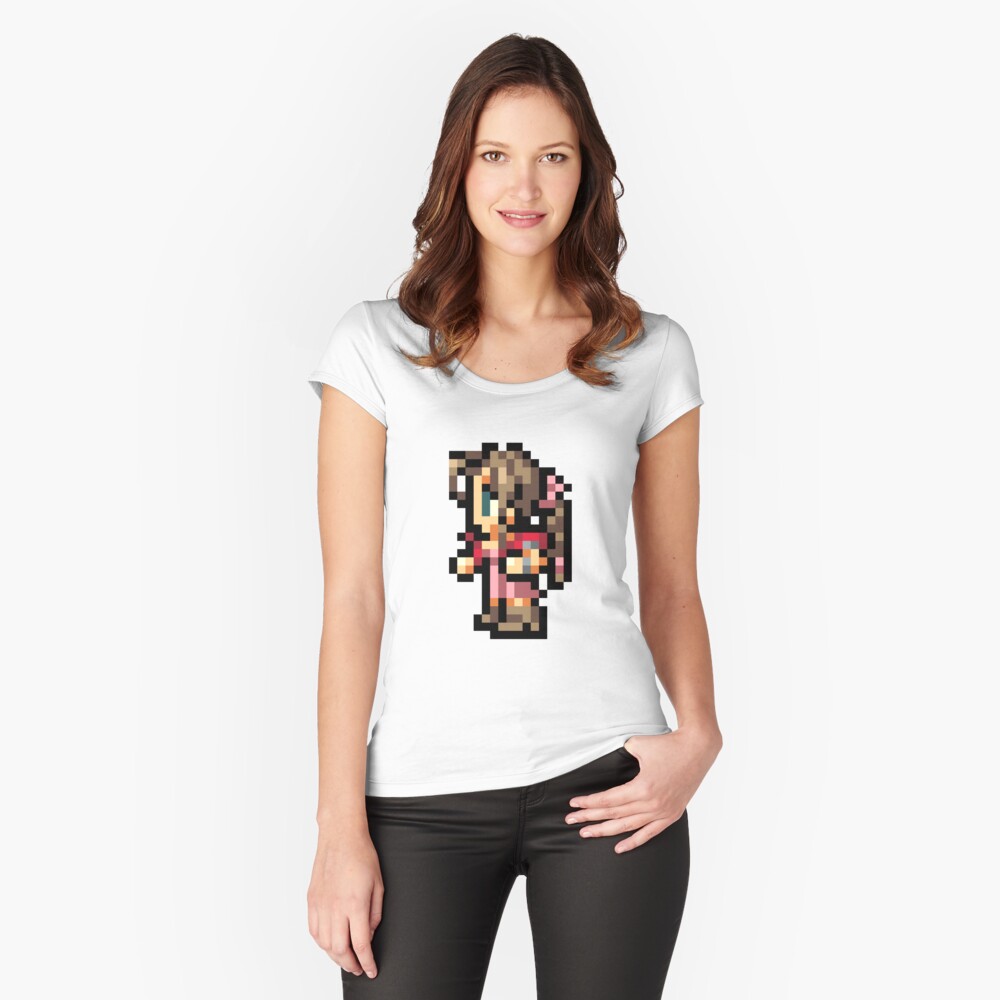"Final Fantasy VII - Aerith Sprite" Sticker by SpriteZone | Redbubble