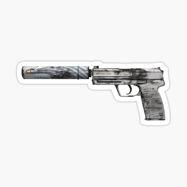 "USP-S | Road Rash" Sticker for Sale by Loyteg | Redbubble
