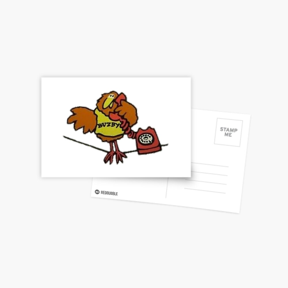 "Busby Vintage British Telecom Logo" Postcard for Sale by ...