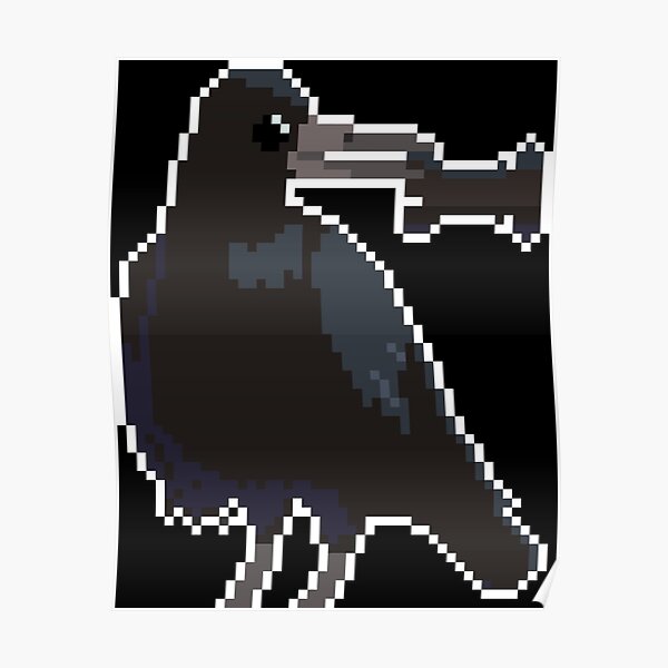 "Pixel Rook" Poster for Sale by PhonoForest | Redbubble