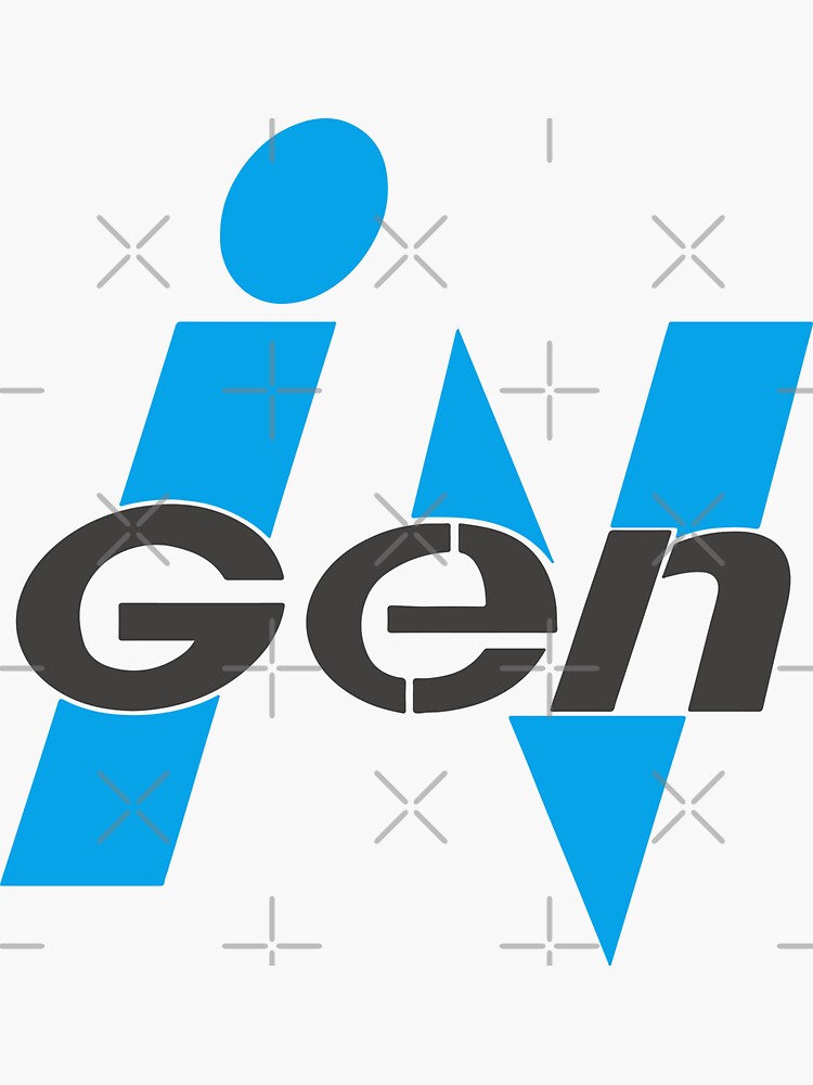 "INGen" Sticker for Sale by carowindsfanson | Redbubble