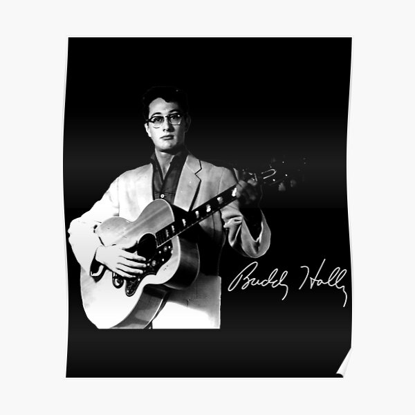 Buddy Holly Posters | Redbubble