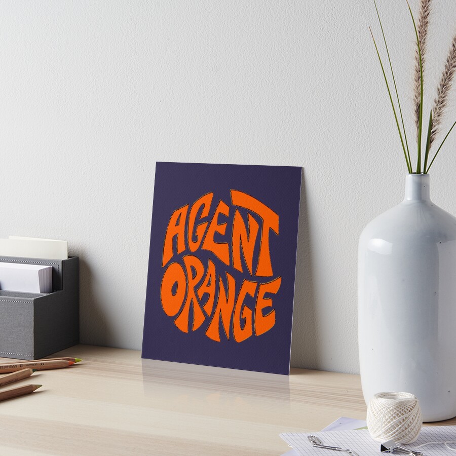 "Agent Orange" Poster for Sale by YuritaDolls | Redbubble