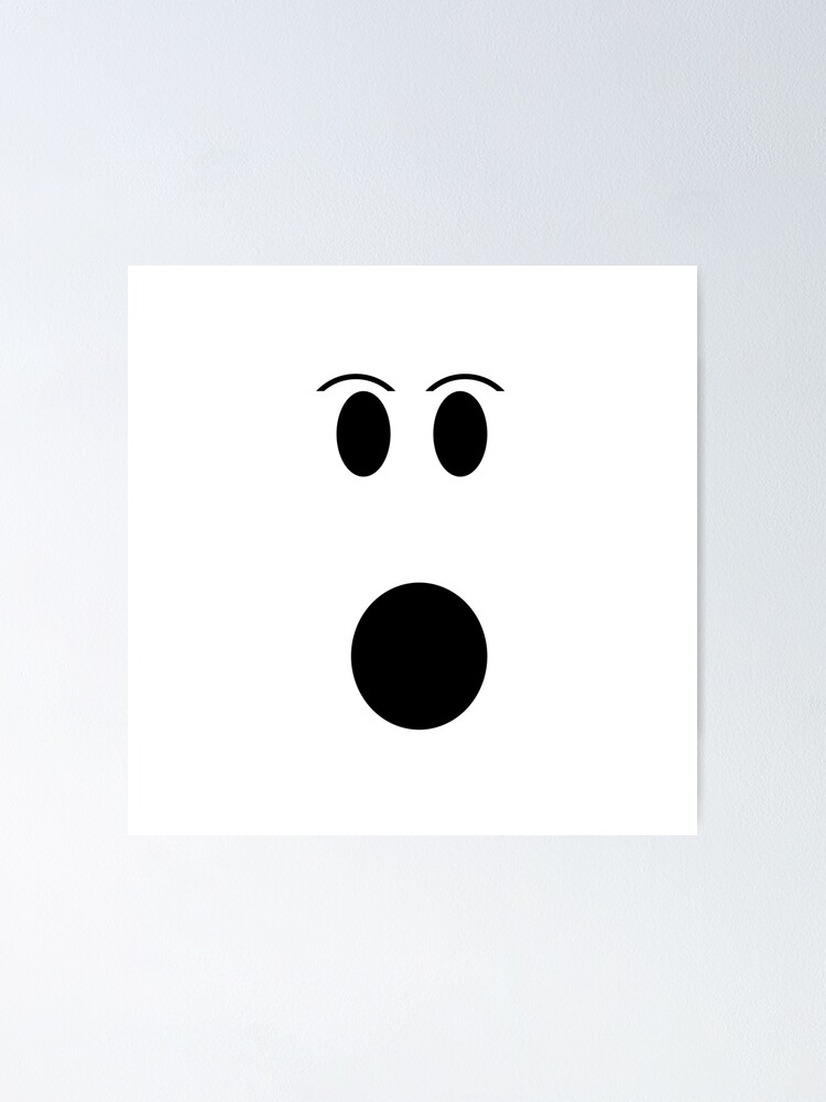 "Roblox Disbelief Face" Poster by hutamaAdi98 | Redbubble
