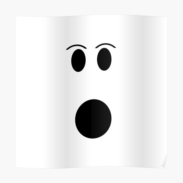 "Roblox Disbelief Face" Poster by hutamaAdi98 | Redbubble