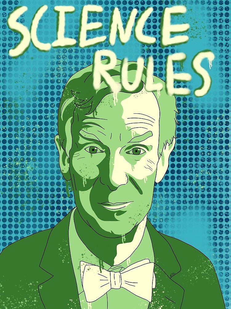 "Science Rules " Poster by XenoLucio | Redbubble