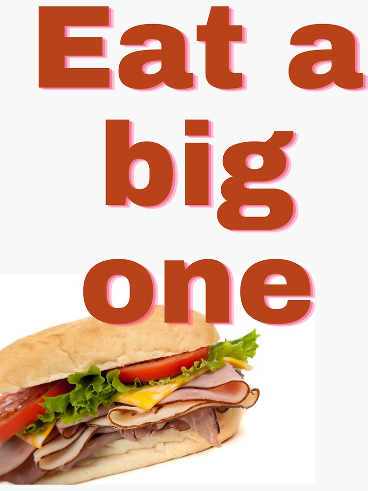 "Big One" Sticker by GeoTeasters | Redbubble