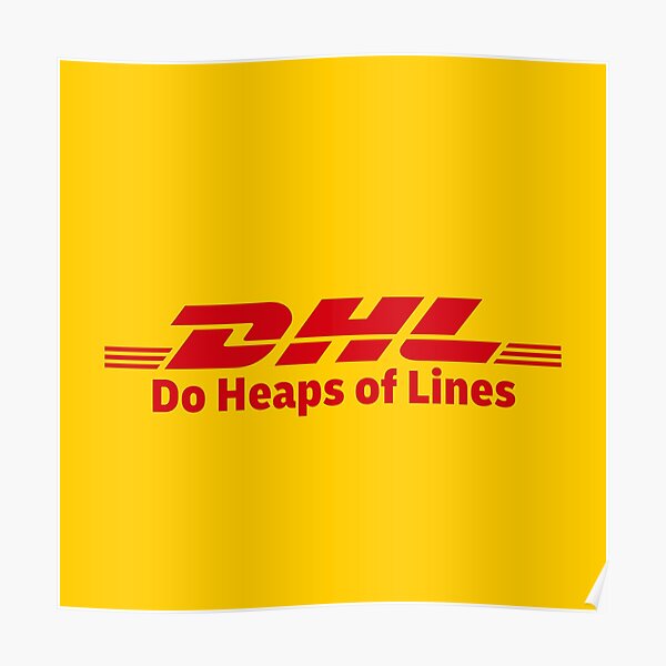 Dhl Posters | Redbubble