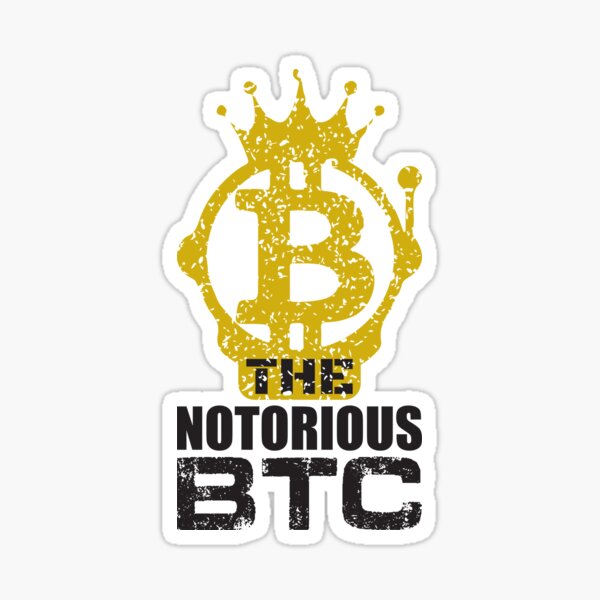 "Notorious" Sticker for Sale by FauzIDEA | Redbubble