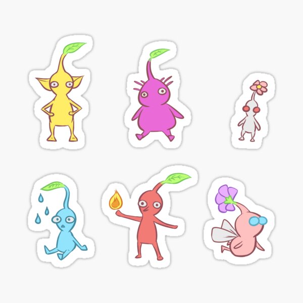 "Pikmin" Sticker for Sale by nohaaly | Redbubble