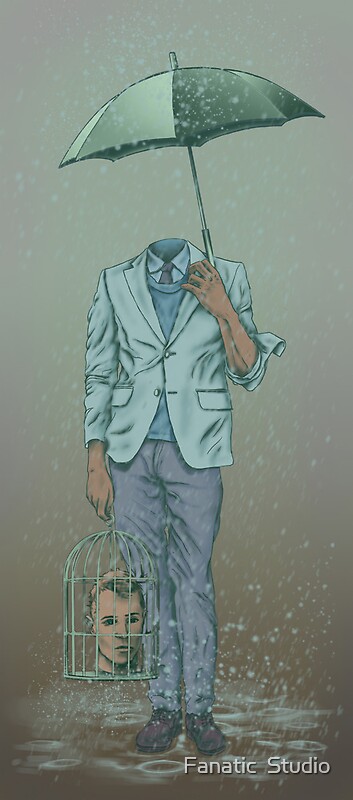 "Trapped Mind" by Fanatic Studio | Redbubble